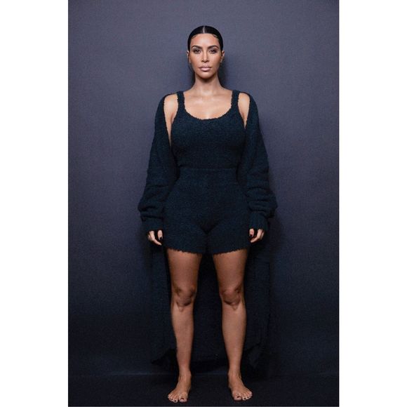 SKIMS | Intimates & Sleepwear | Skims Cozy Knit Short Robe | Poshmark